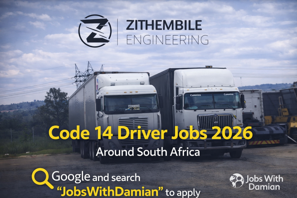 Driver Jobs at Zithembile Engineering – Code 14 + PDP Apply Now - Jobs ...